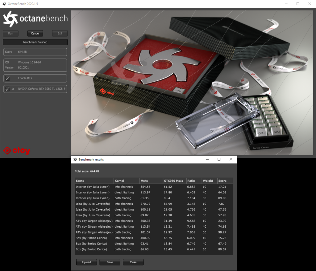 octane bench-3080 Ti – BabelTechReviews
