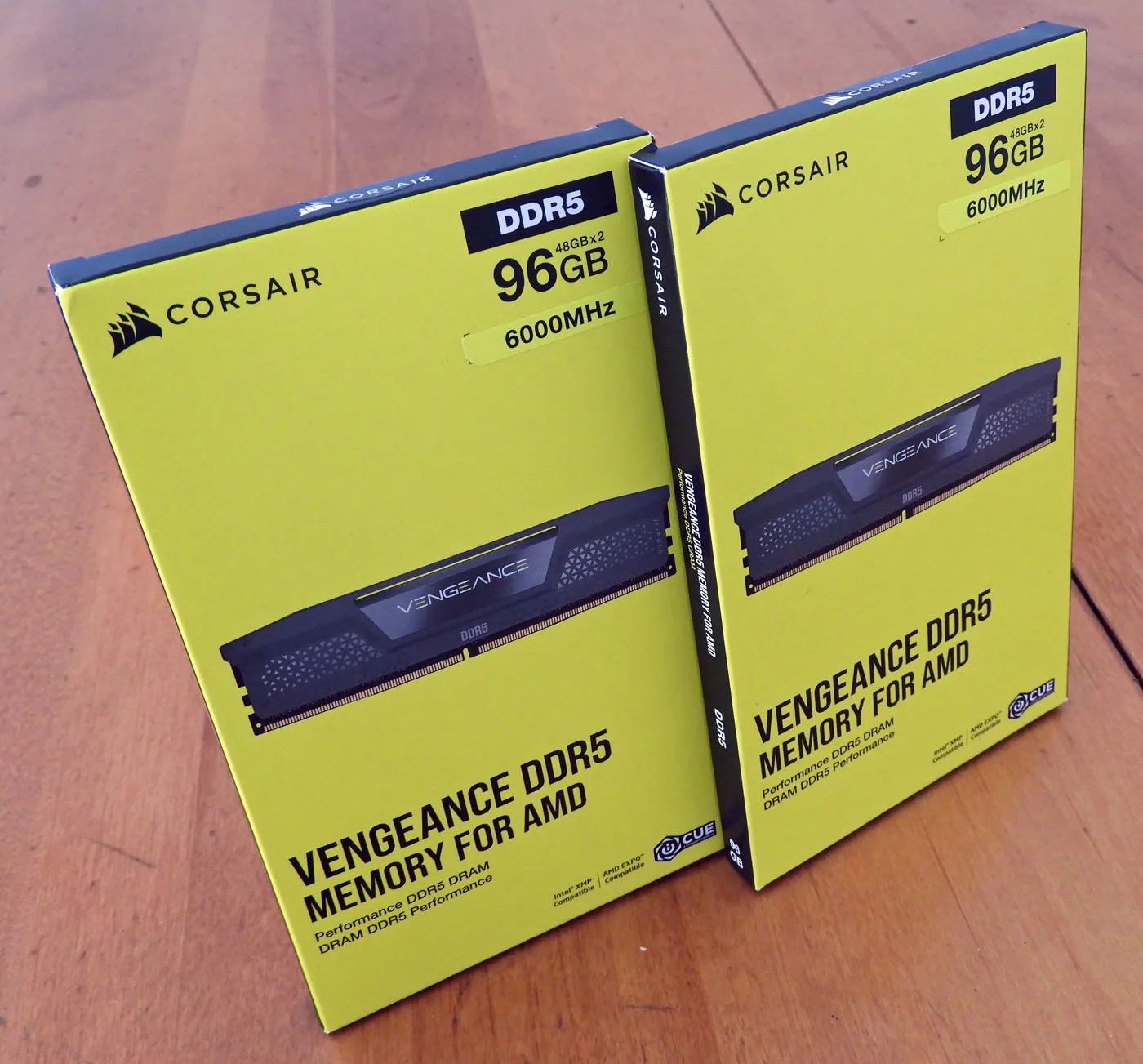 Four Memory Configurations Compared From 32GB to 192GB Featuring Two Corsair VENGEANCE DDR5 6000 ...