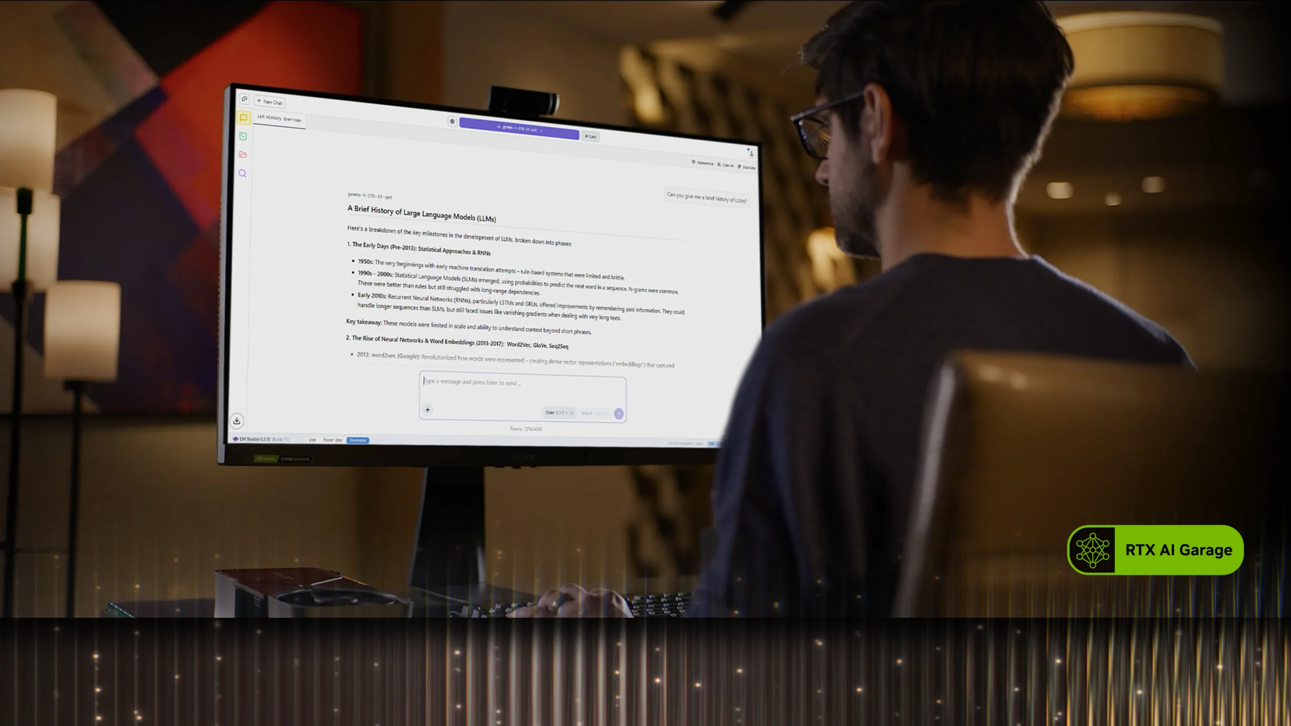 NVIDIA RTX AI Garage: How to Run Popular LLMs Locally on PCs ...